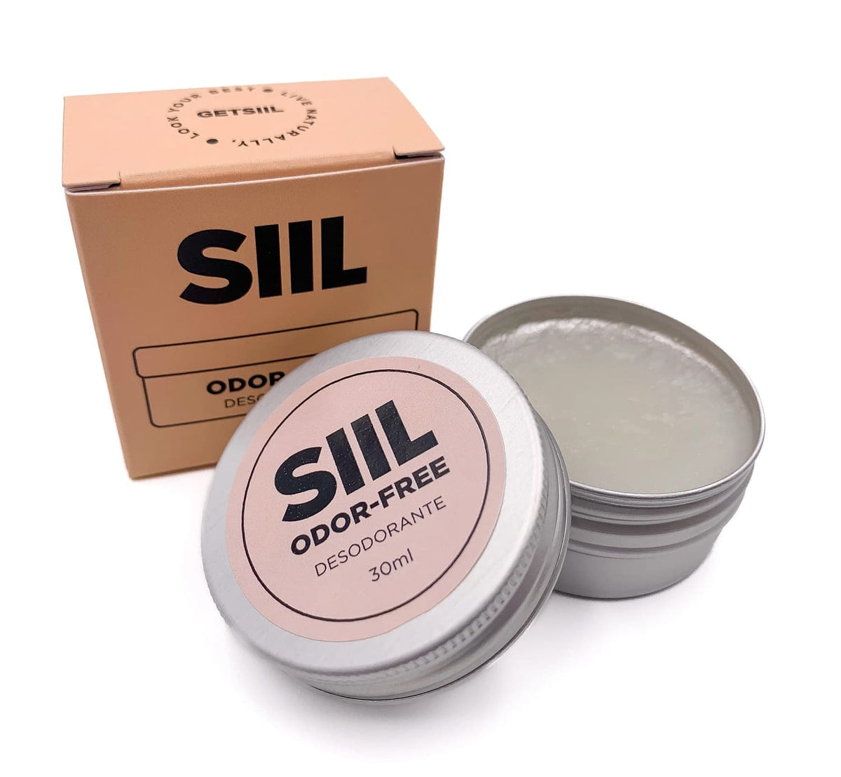 Desodorante Natural de Larga Duración SIIL para Hombre y Mujer – Get Siil