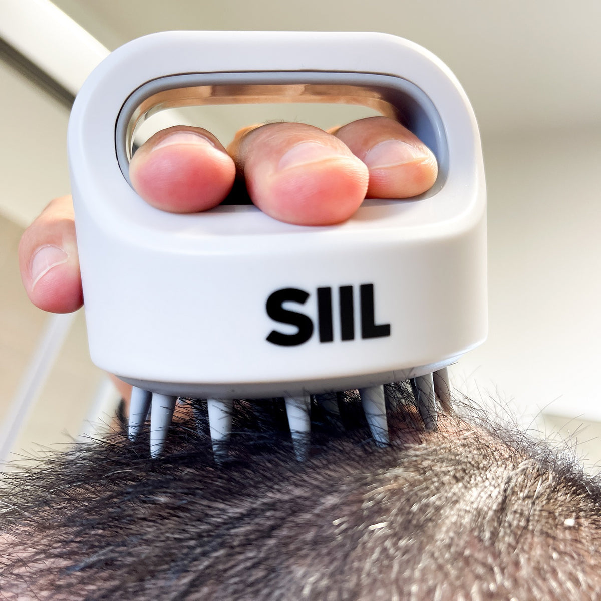 Masajeador de Silicona Cuero Cabelludo y Piel SIIL | Estimula y ...