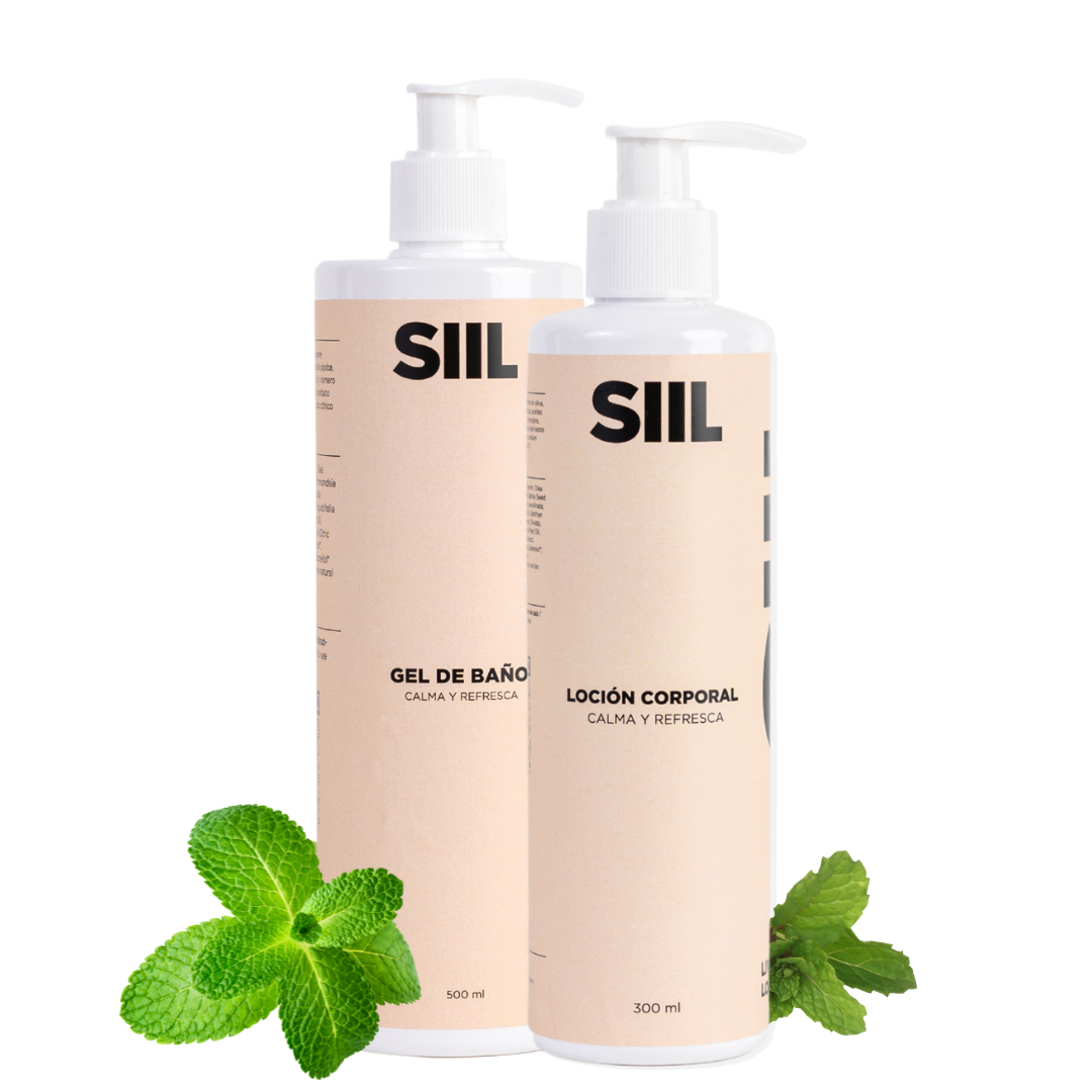 Pack: Gel de Baño (500ml) y Loción Corporal (300ml) - 100% Naturales ...